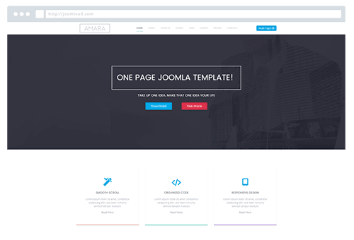 Joomla Template Collections Free by JoomLead