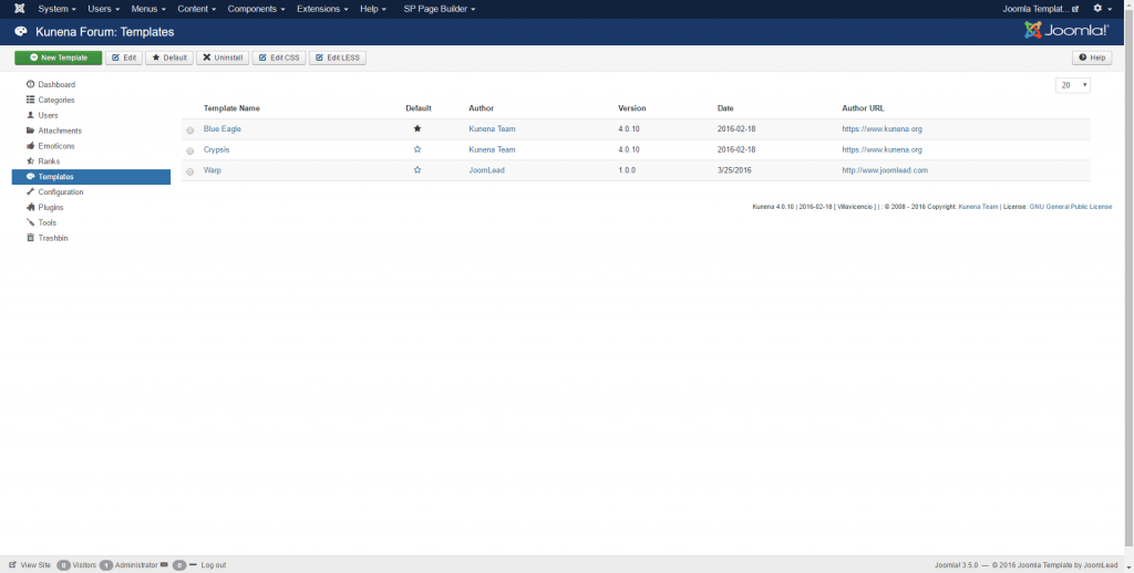 Minima Documentation - JoomLead