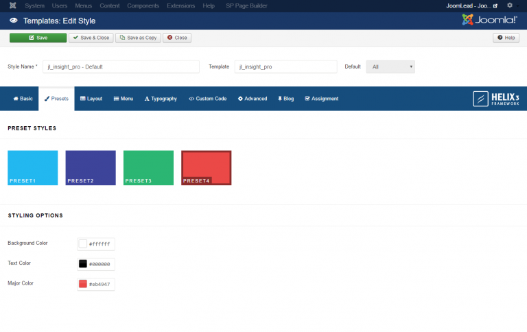 Insight Documentation - JoomLead