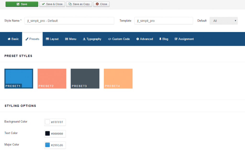 Simpli Documentation - JoomLead