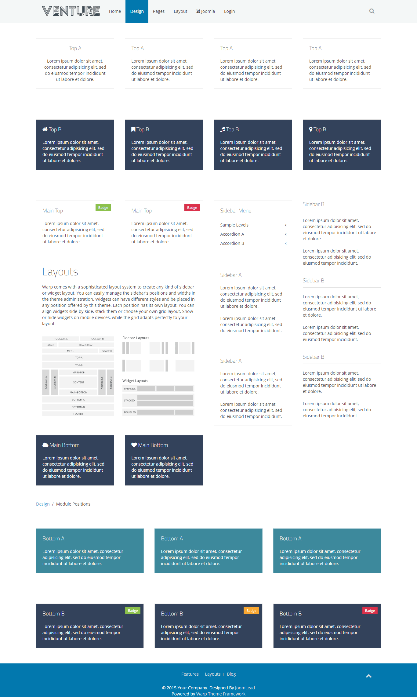 Venture Documentation Free Joomla Templates And Premium Joomla Templates