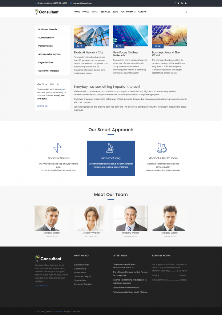 Consultant Documentation - JoomLead