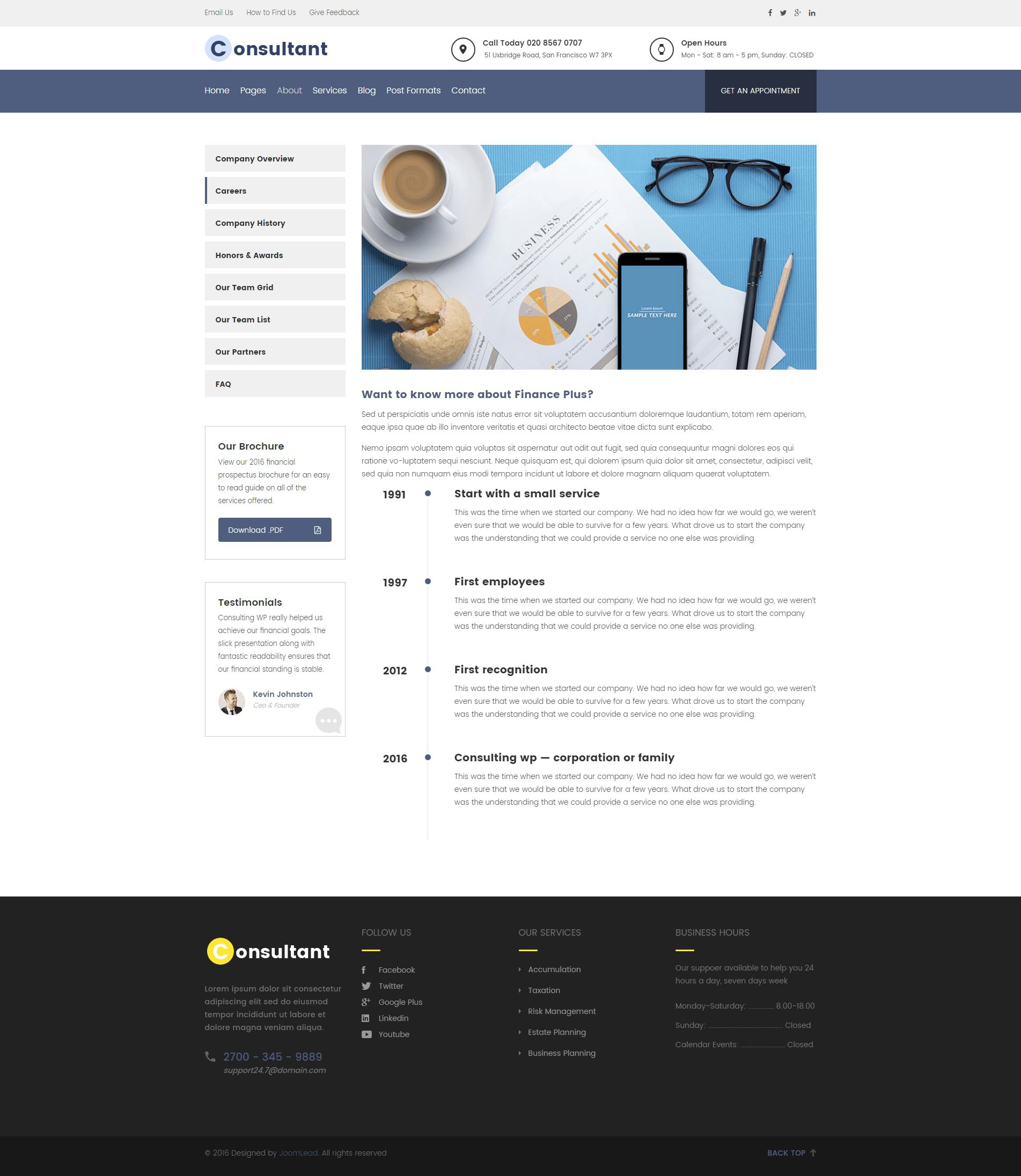 Consultant Documentation - Free Joomla Templates and Premium Joomla ...