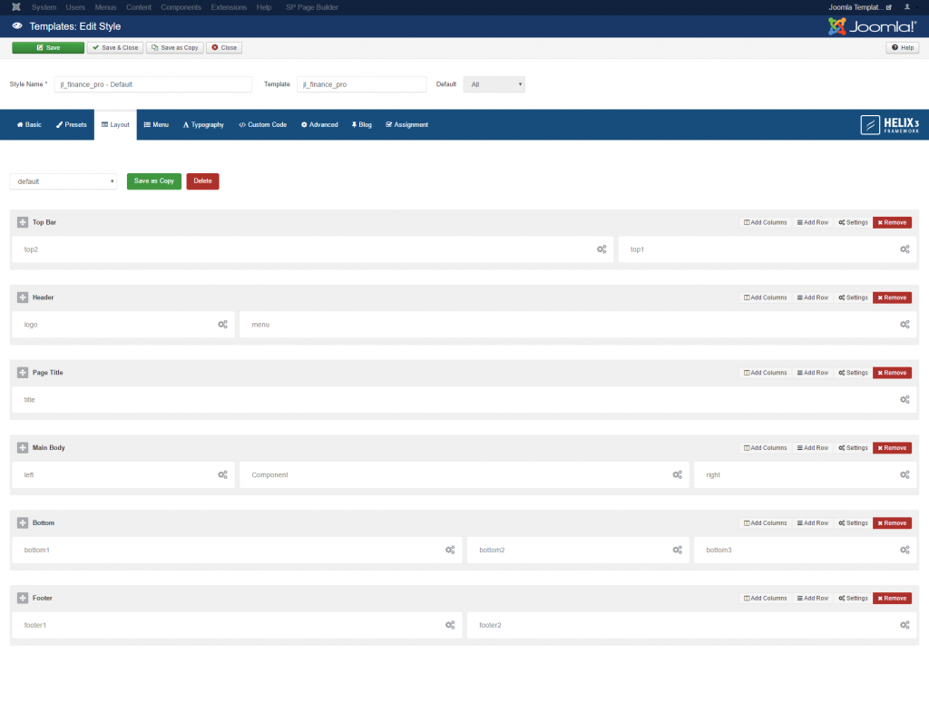 Finance Documentation - JoomLead