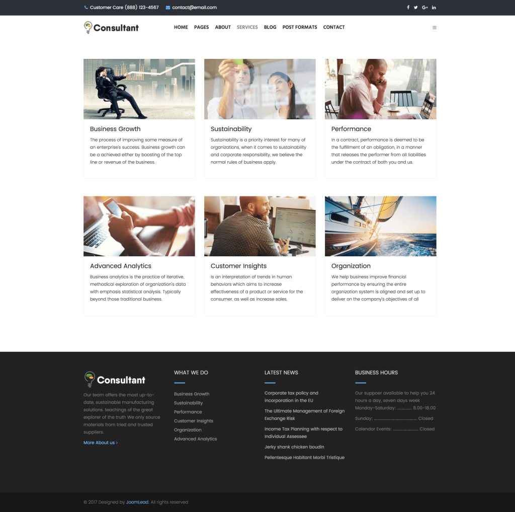 Consultant Documentation - JoomLead