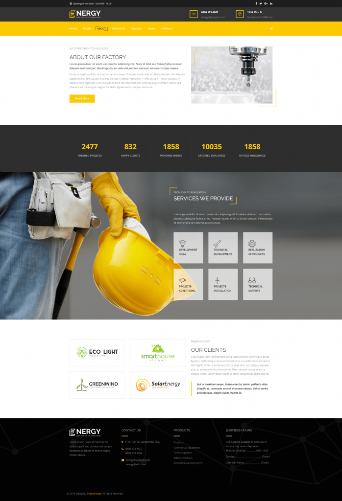 Energy Documentation - JoomLead