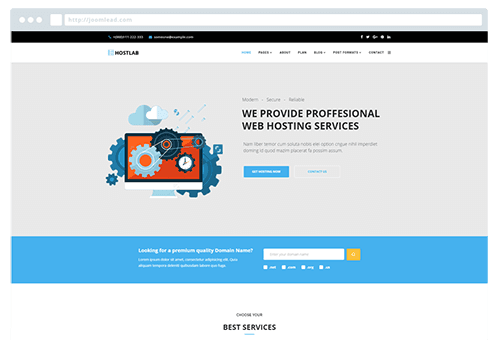 HostLab PRO Unlimited Edition - JoomLead