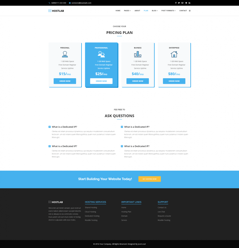 HostLab Documentation - JoomLead