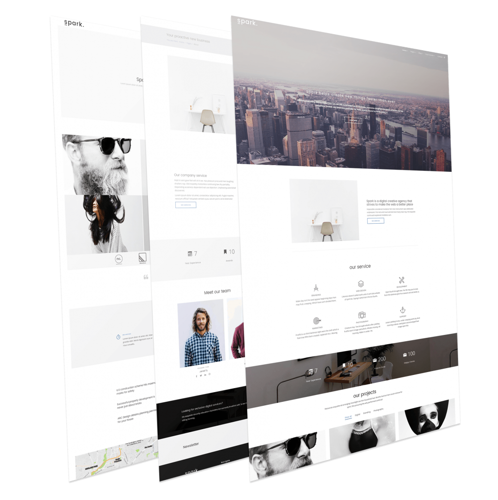 Spark - Modern Multi-Purpose Joomla Template