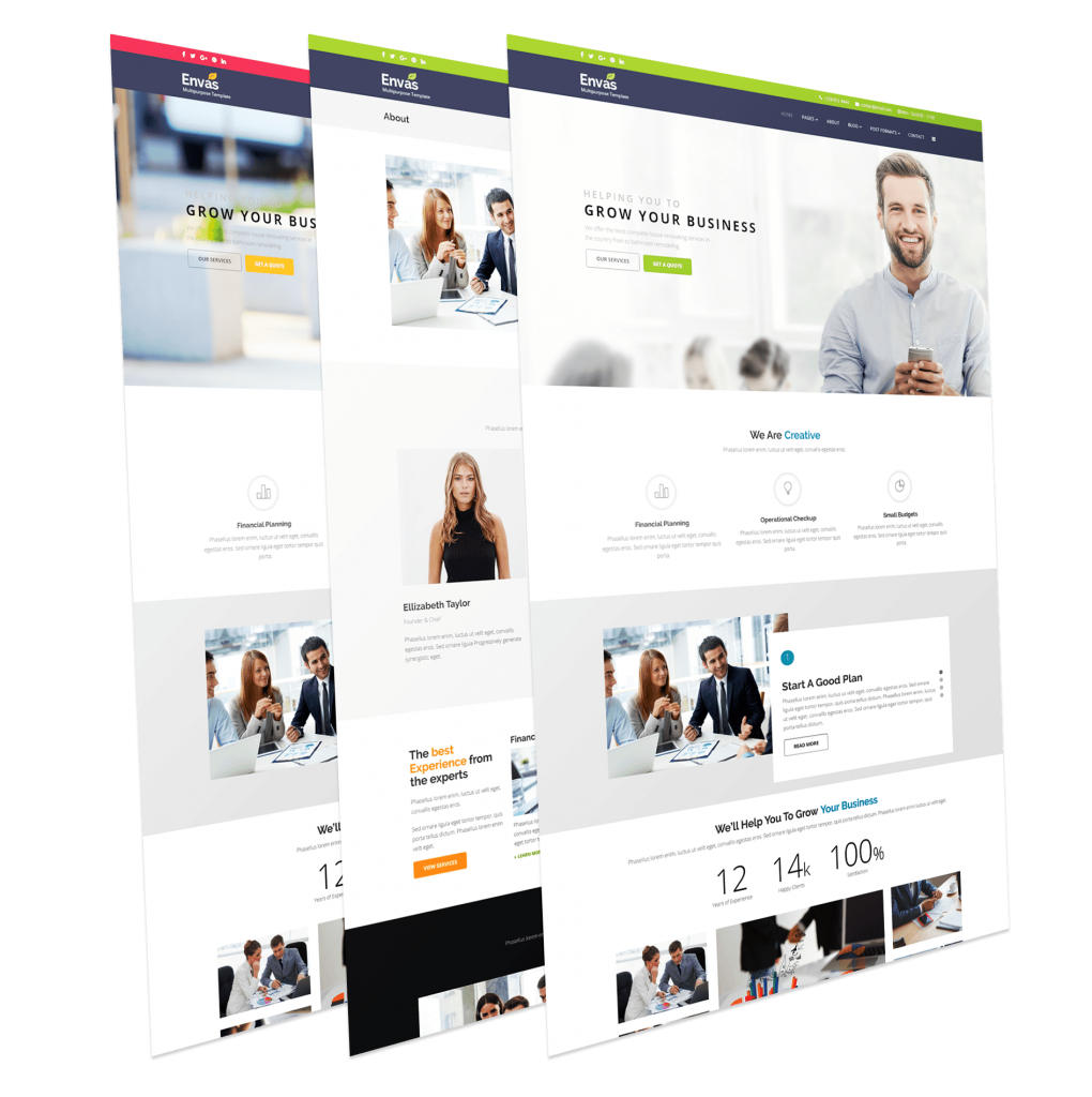Envas - Multipurpose Joomla Template