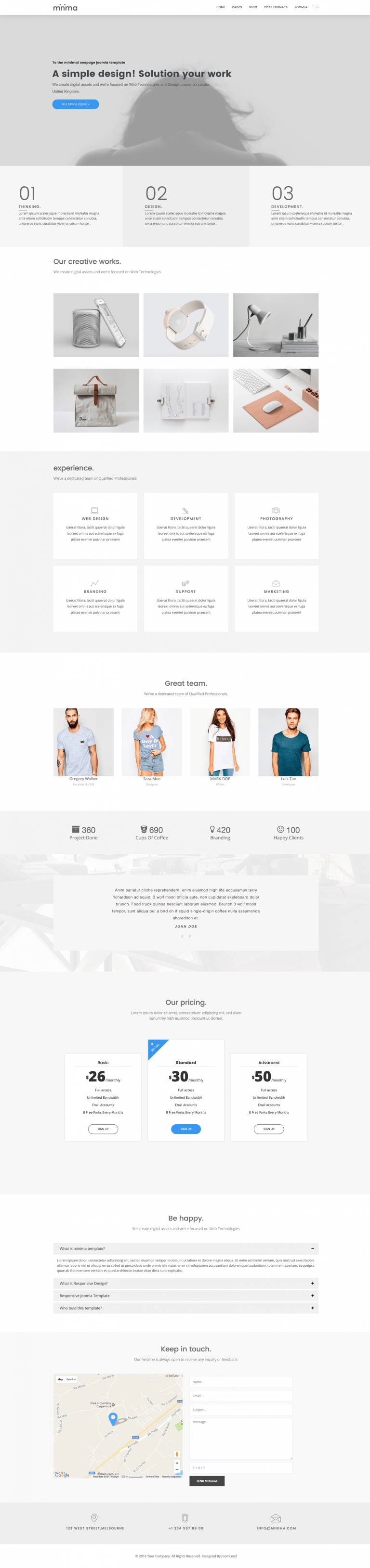Minima Documentation - JoomLead