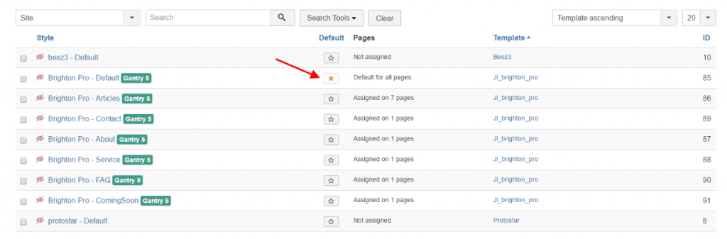 Brighton Documentation Joomla Template