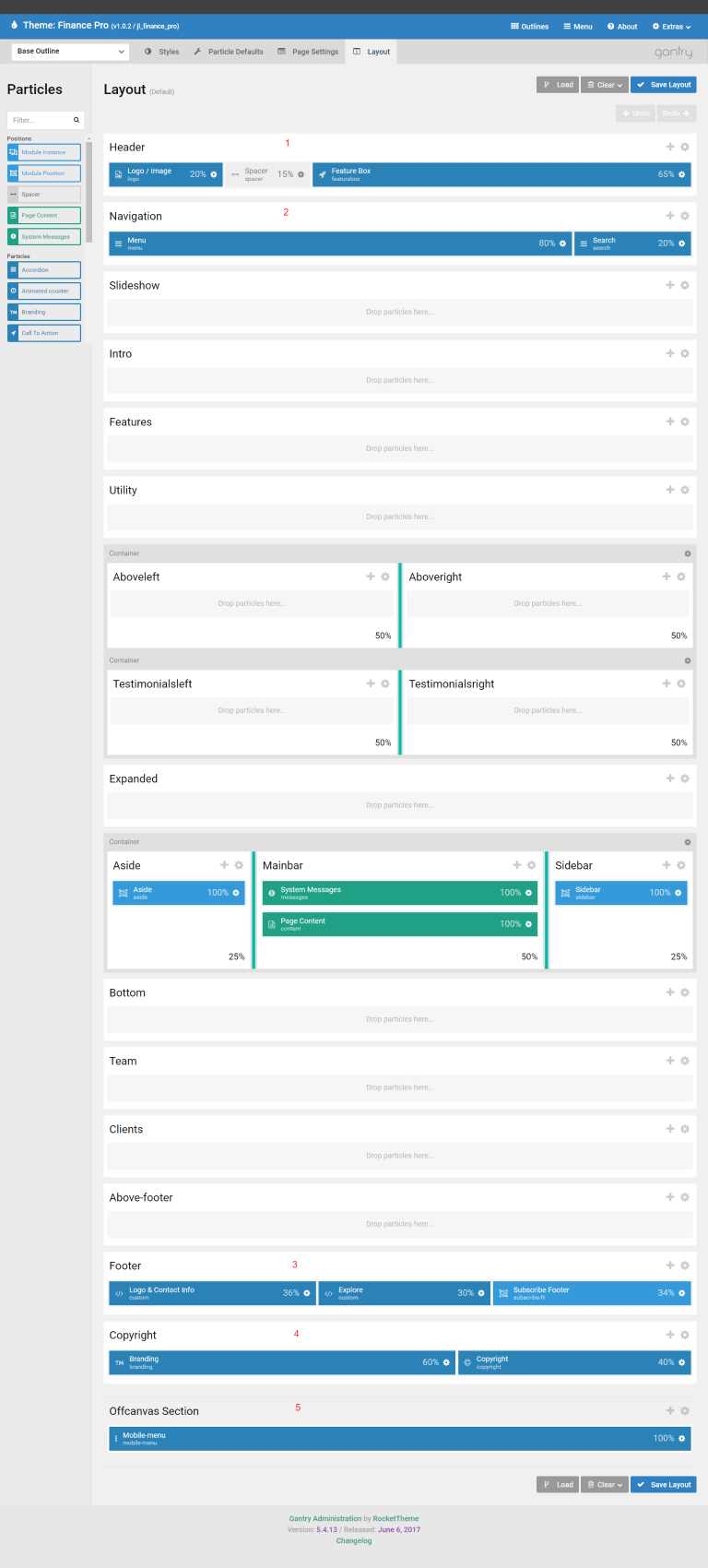 FinancePro Documentation Joomla Template