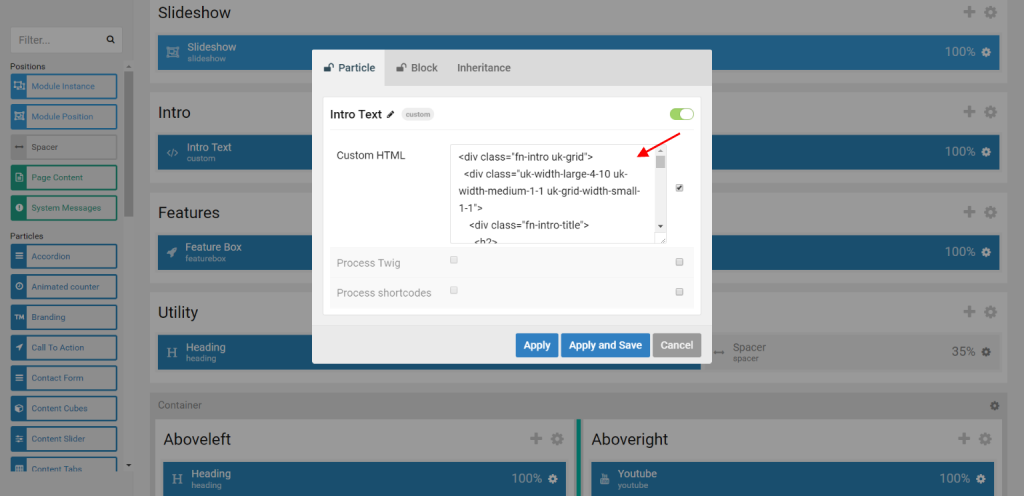 FinancePro Documentation Joomla Template