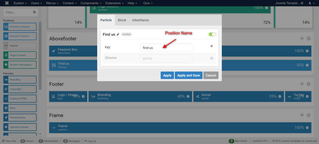 Fix documentation - JoomLead