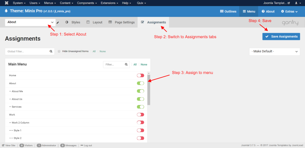 Minix Documentation - JoomLead