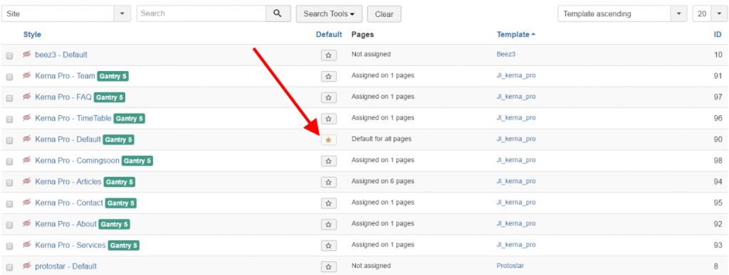 Kerna Documentation Joomla Template