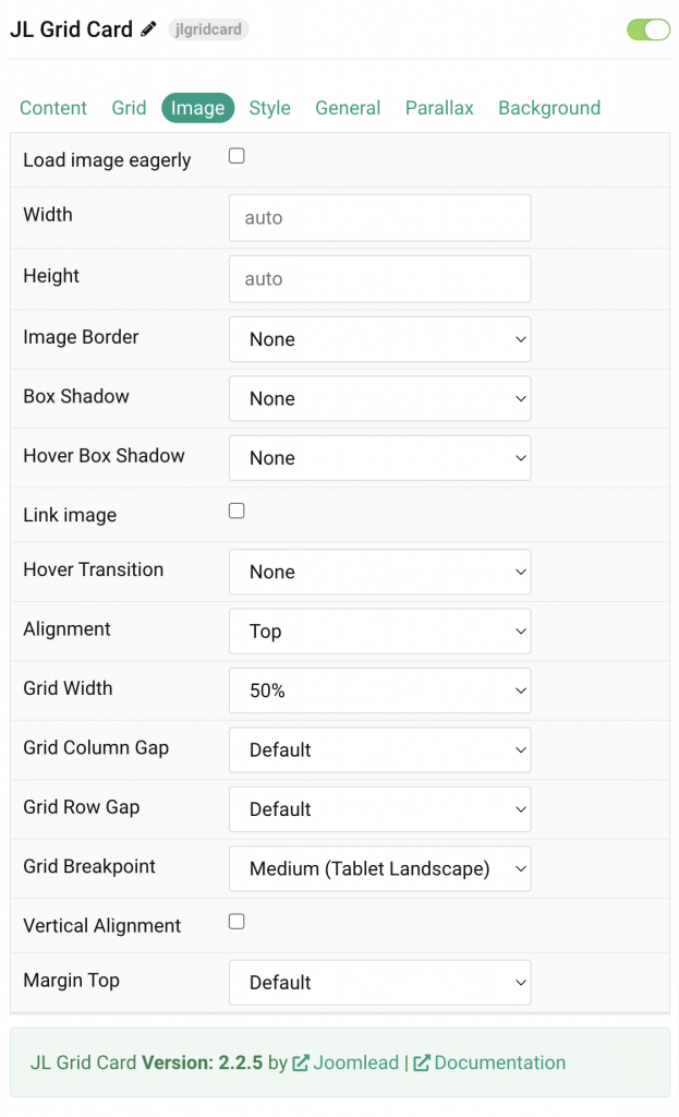 Grid Particle Documentation - JoomLead