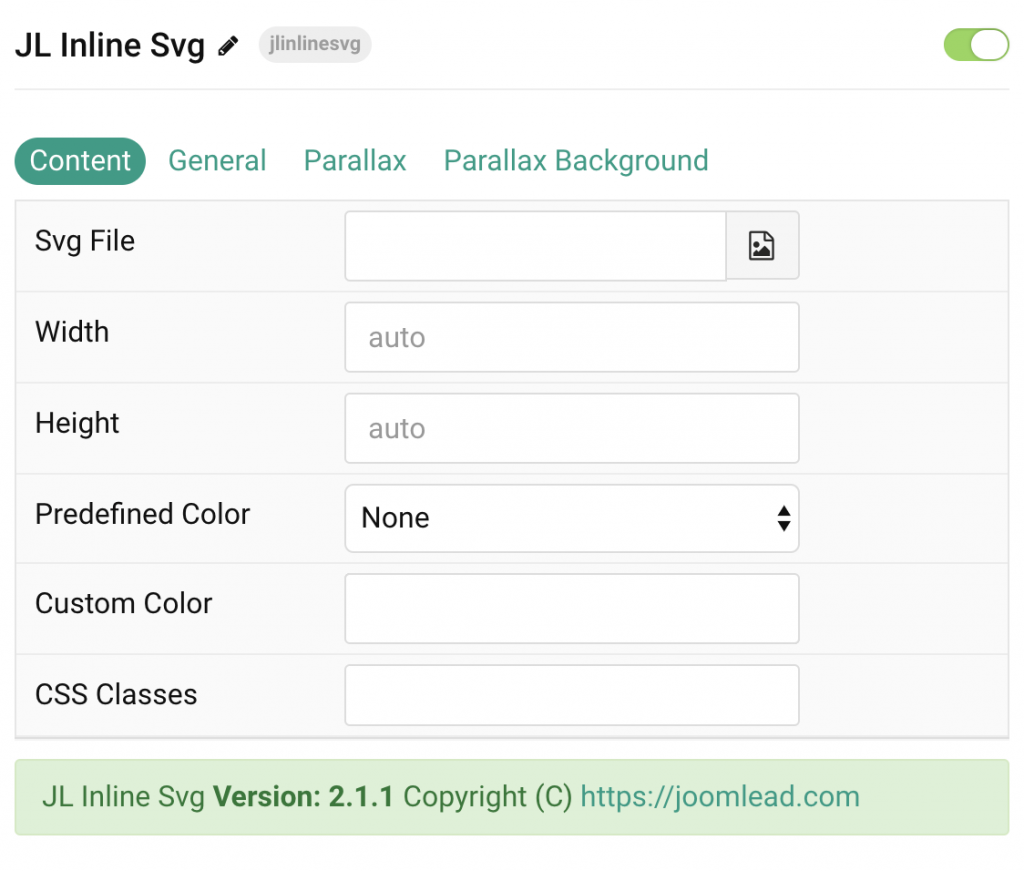 Inline Svg Particle - JoomLead