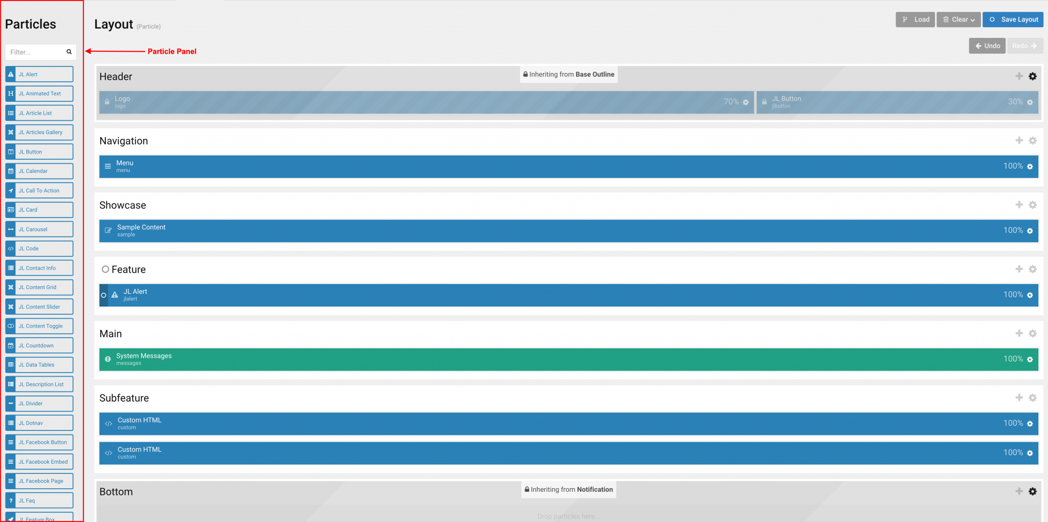 Particles Documentation - JoomLead