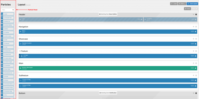 Particles Documentation - JoomLead