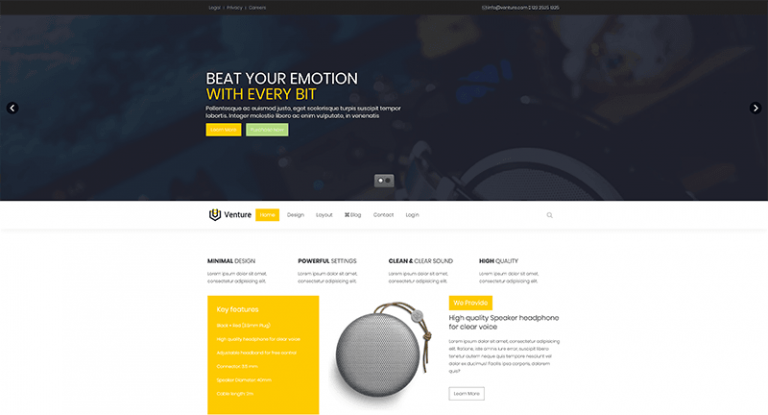Free Responsive Joomla 3 Templates - Premium Joomla Templates