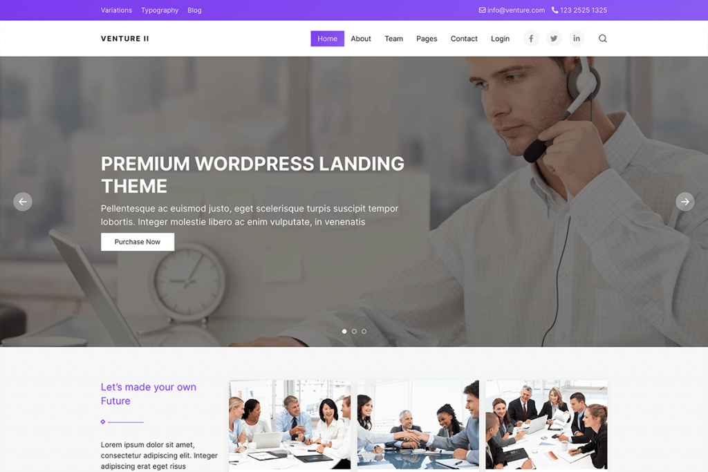 Venture II - JoomLead