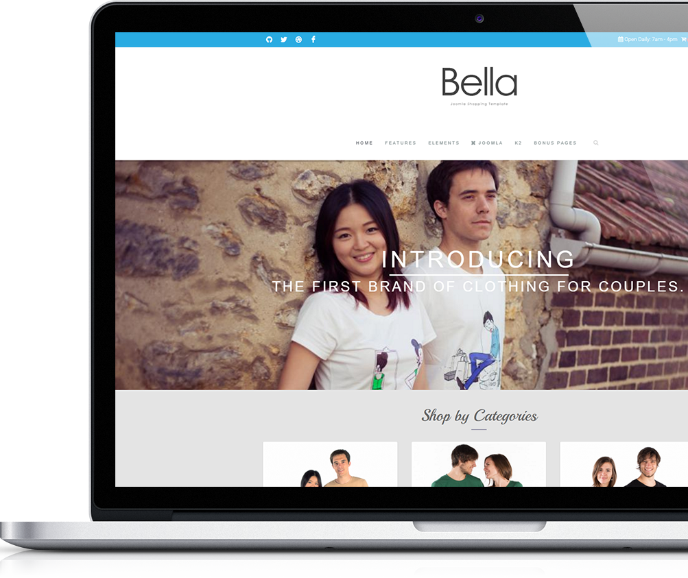 JL Bella Free Template - JoomLead